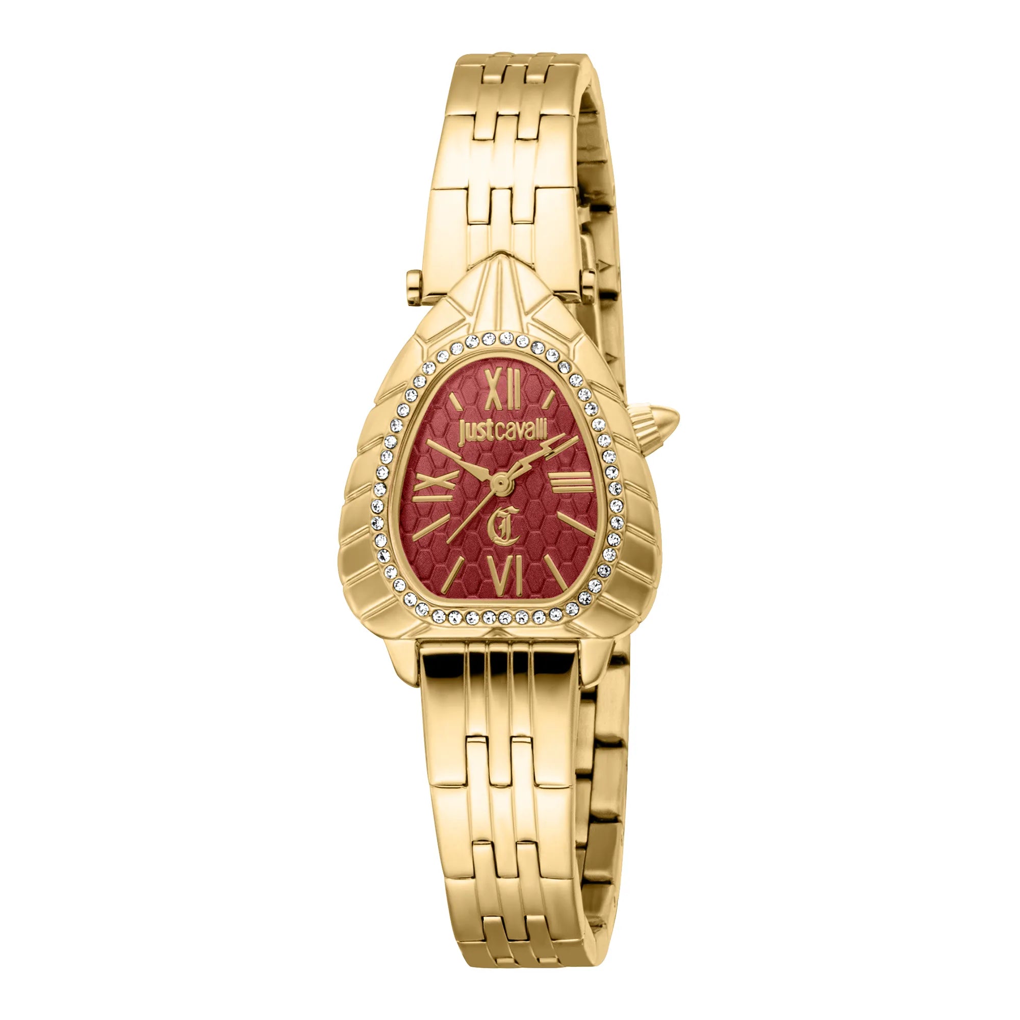 Just Cavalli Animalier Perla - Yellow Gold Red – Klassy Watches