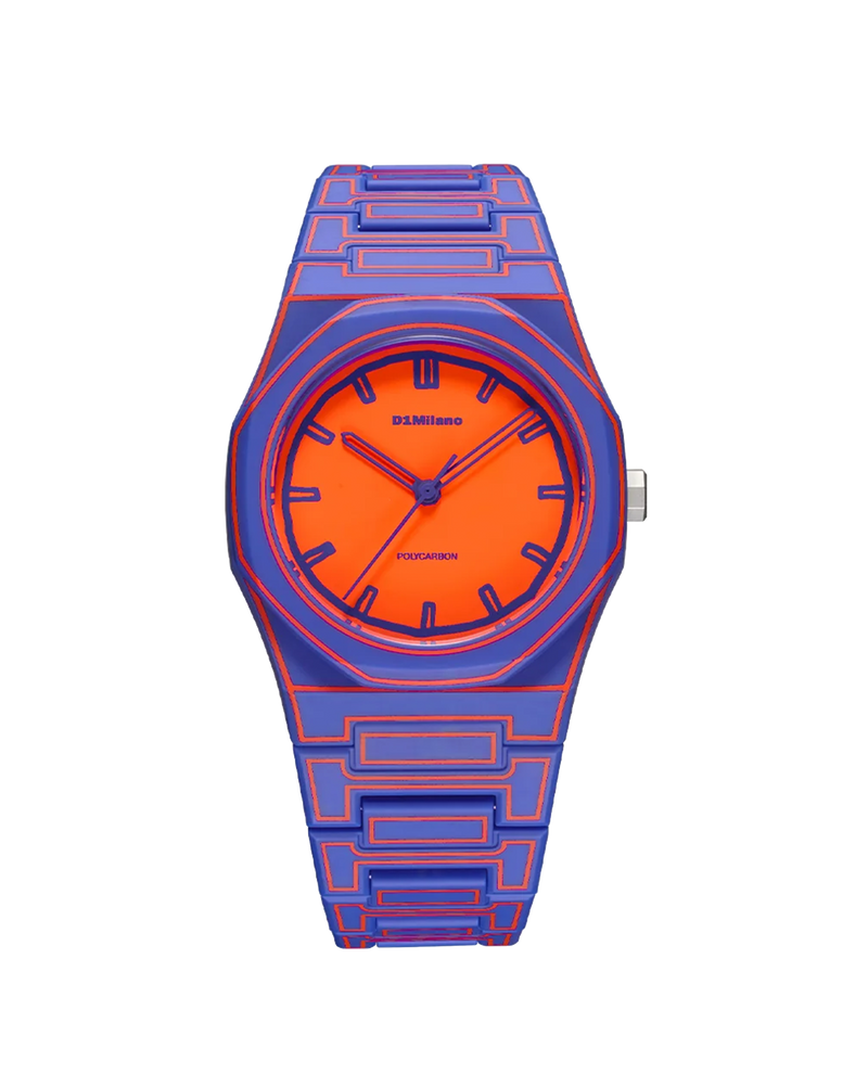 D1 MILANO PCBU22 Electric Sketch Polycarbon Watch | 37mm – Klassy Watches